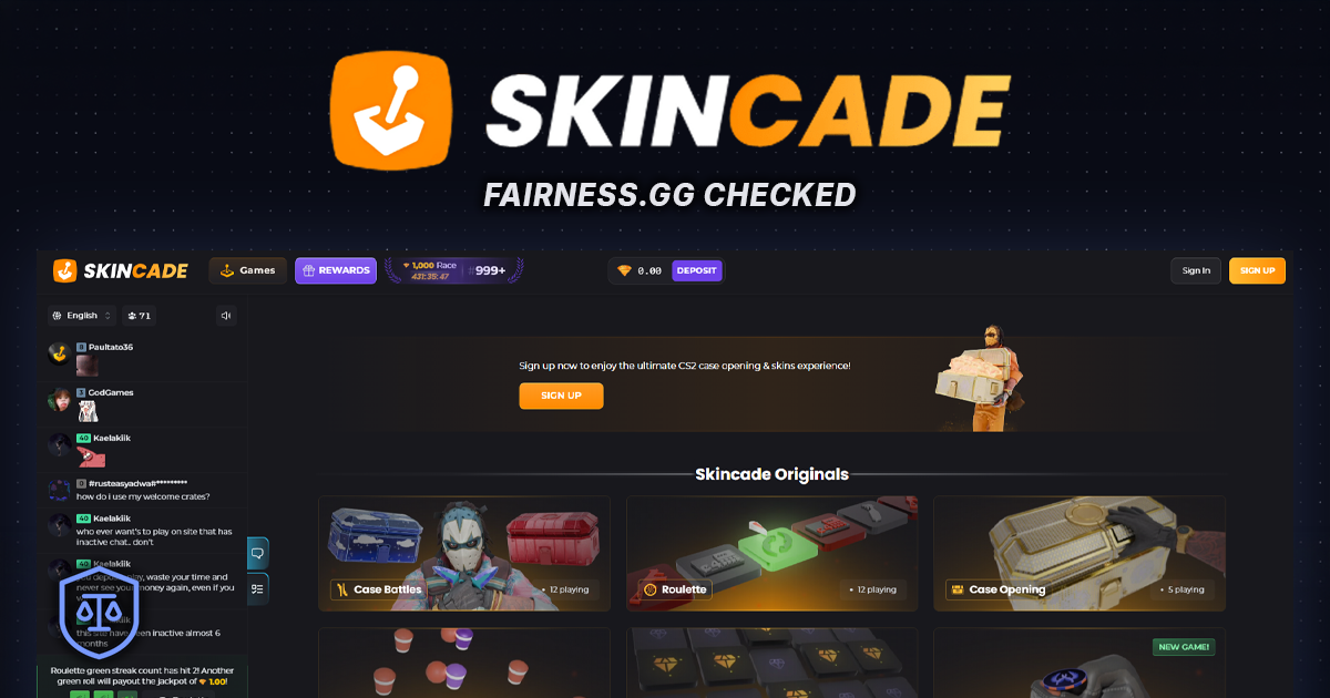 Skincade Review - Fairness.gg